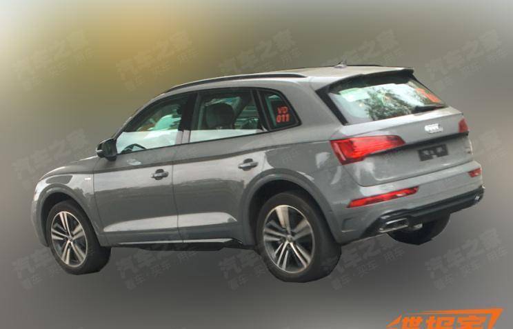新款国产奥迪Q5L无伪装实车曝光，前脸采用了全新的设计_搜狐汽车_搜狐网