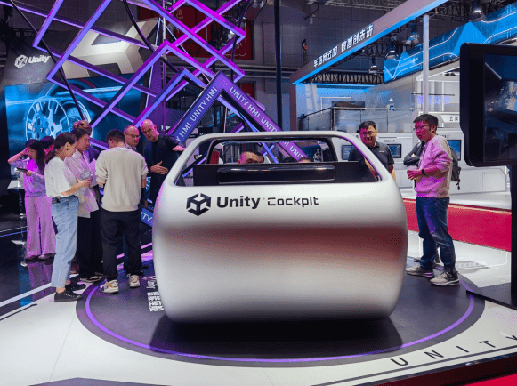 Unity 来车展了，游戏引擎渲染的智能座舱有什么不一样？_搜狐汽车_搜狐网
