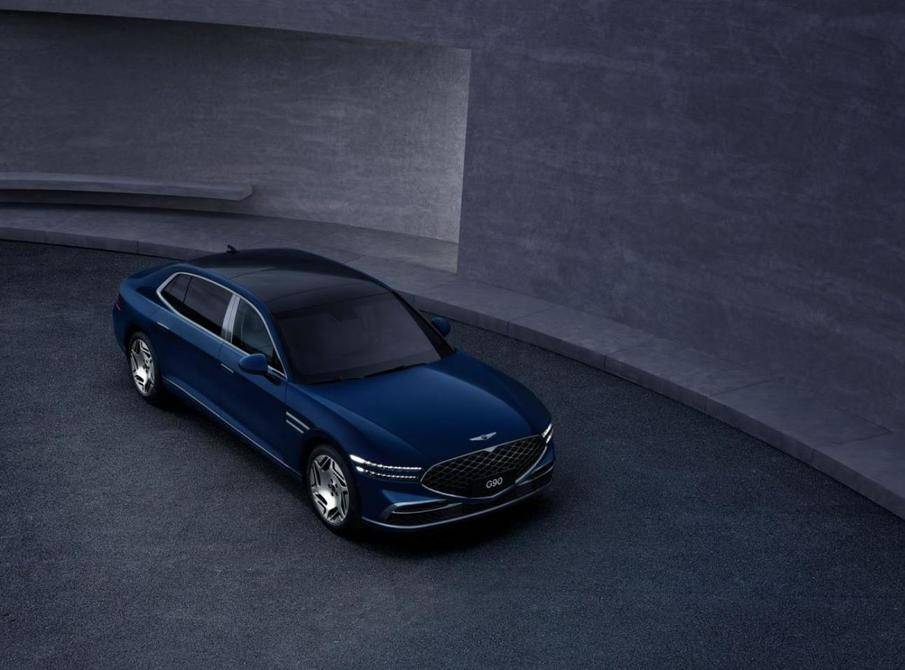 捷尼赛思G90与捷尼赛思GV70亮相2023上海国际车展_搜狐汽车_搜狐网