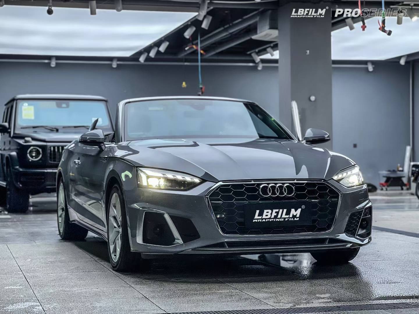 奥迪A5-LBFILM改色膜高亮纳多灰,灰色给人的感觉更有范儿_搜狐汽车_搜狐网