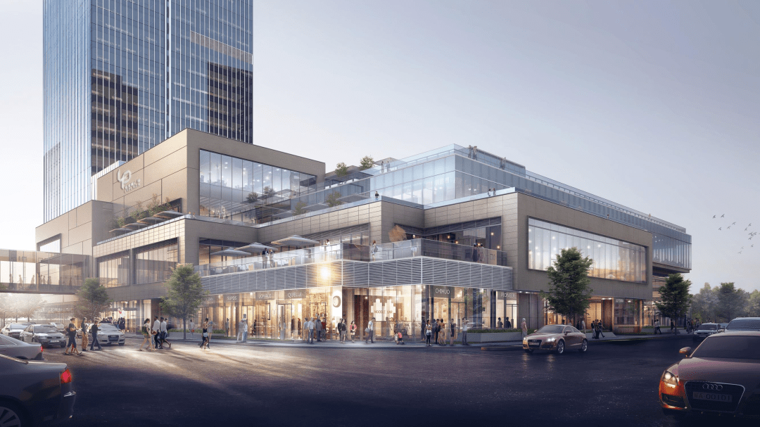 14.2万方！前滩国际广场，130米摩天大楼与L+PLAZA综合体_办公_商业_标准