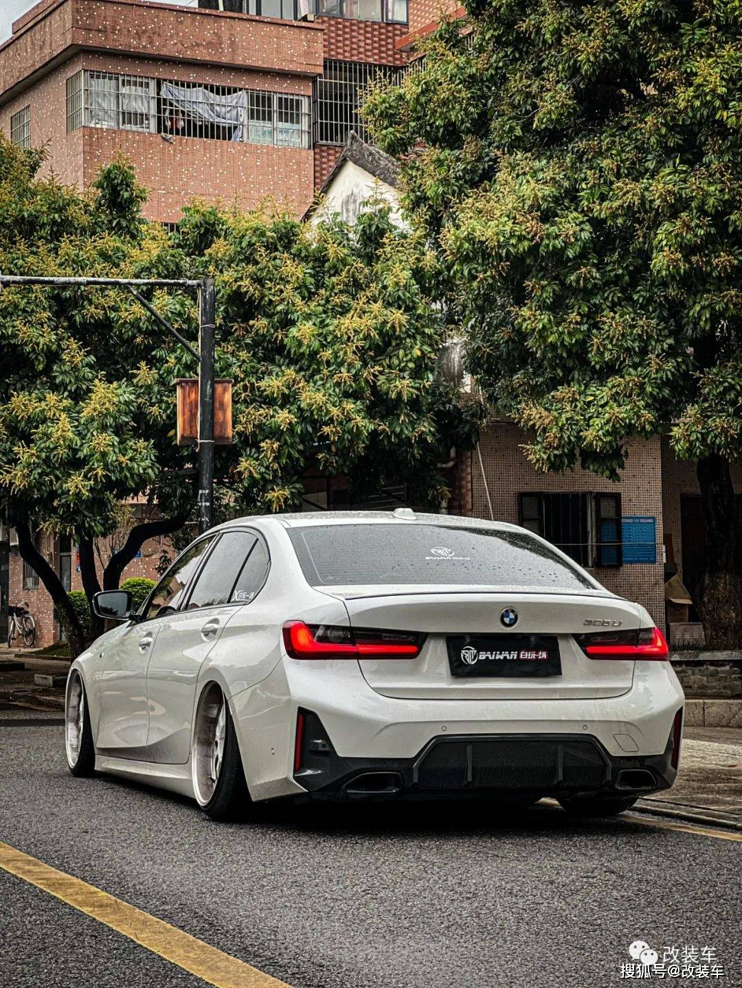 素雅姿态风的宝马325Li，优雅的姿态无需过多修饰_搜狐汽车_搜狐网