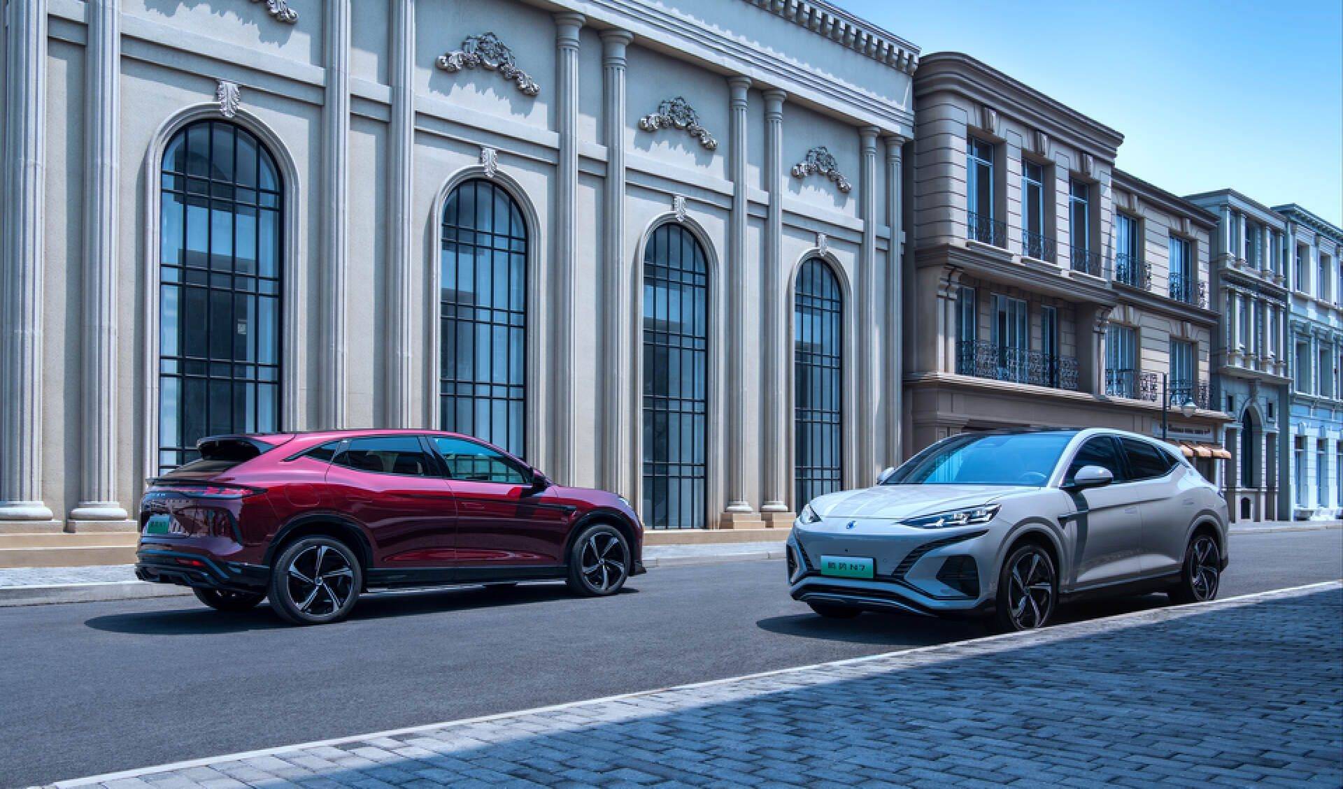 纯电猎跑SUV腾势N7上市！硬钢BBA，媲美百万级豪车感官？_搜狐汽车_搜狐网