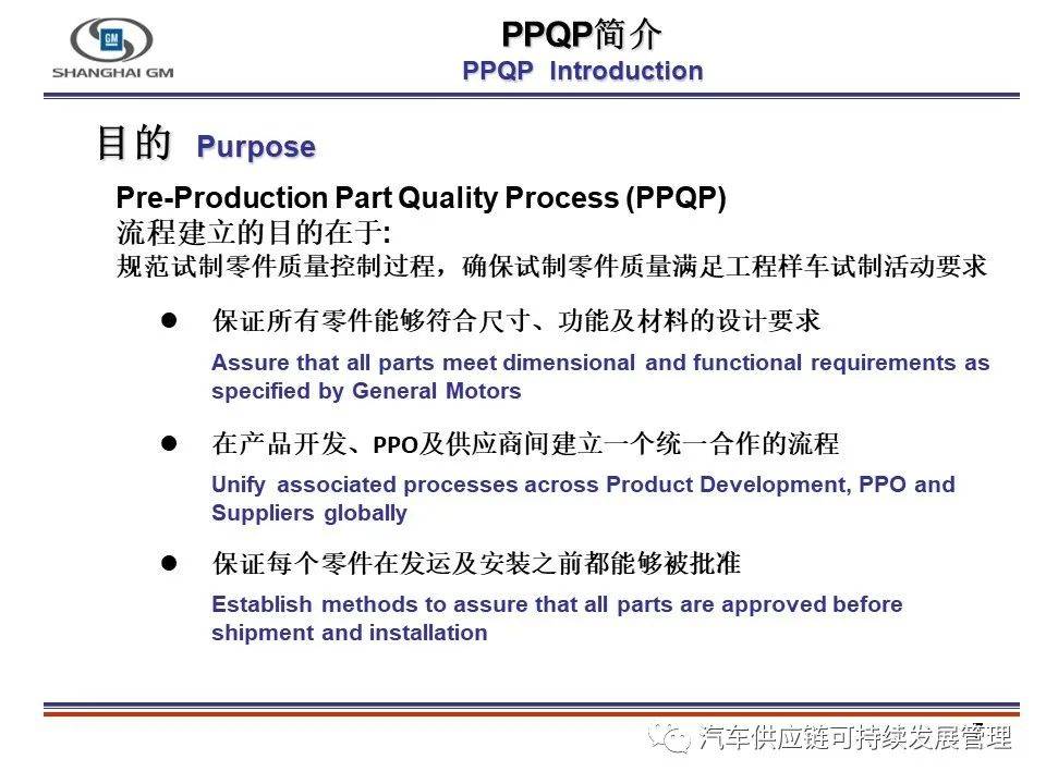 干货 | SGM-样件质量控制(PPQP)流程培训_搜狐汽车_搜狐网