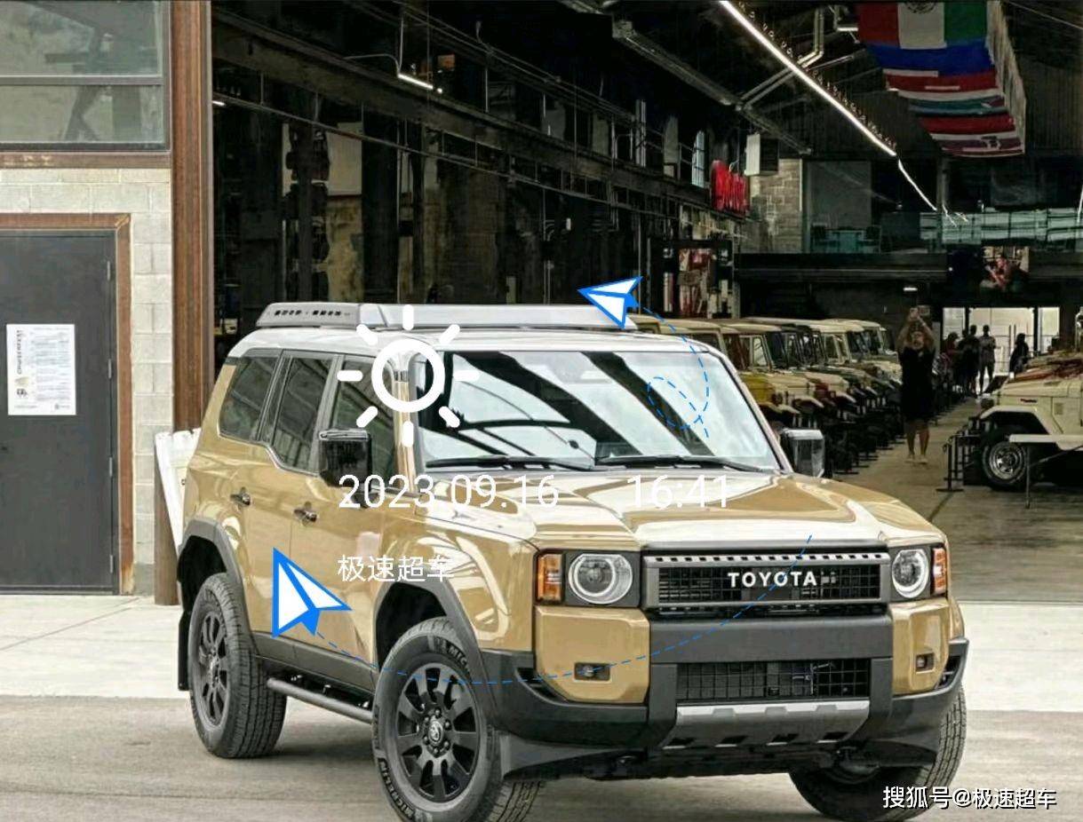 全新丰田普拉多LC250来啦，金属灰色漆面，2.4T+8AT，重塑越野传奇_搜狐汽车_搜狐网