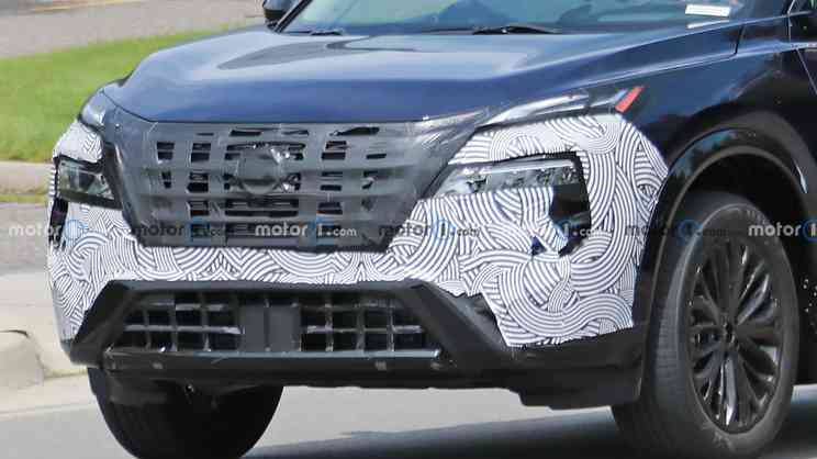 细节微调 中期改款日产Rogue谍照！_搜狐汽车_搜狐网