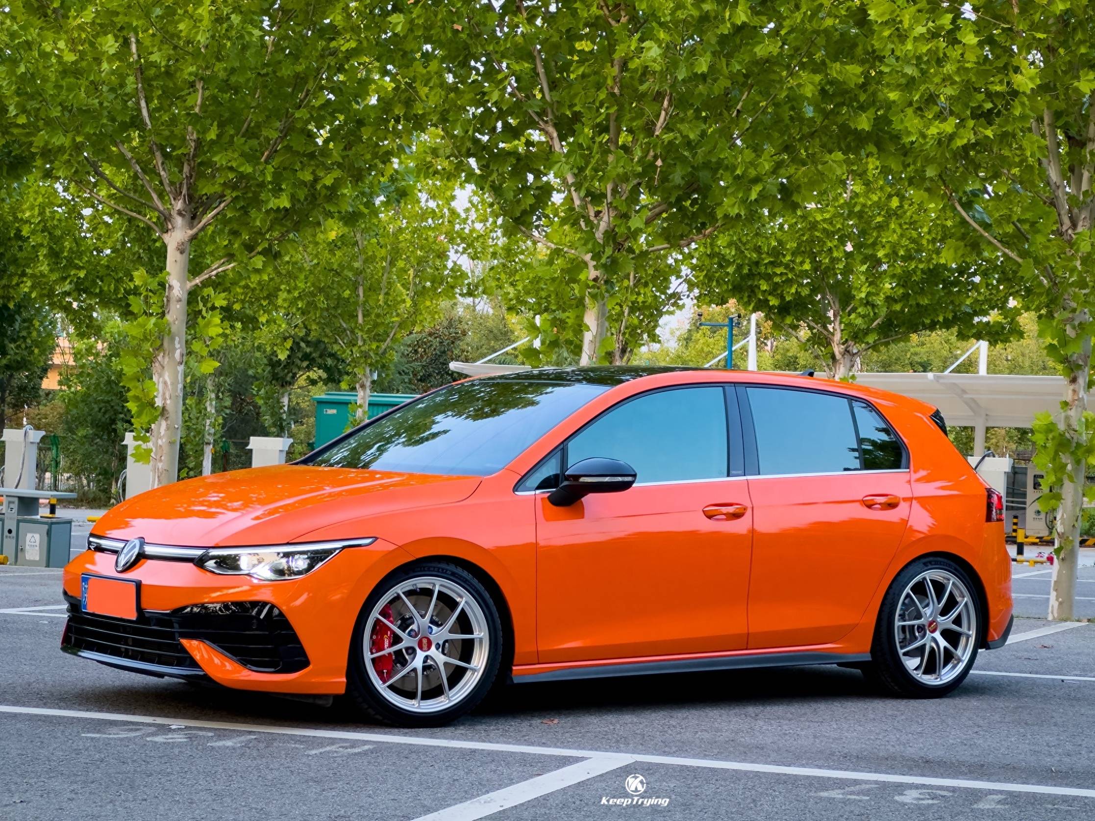 大众高尔夫MK8升级INSPEED TS6街道刹车_搜狐汽车_搜狐网