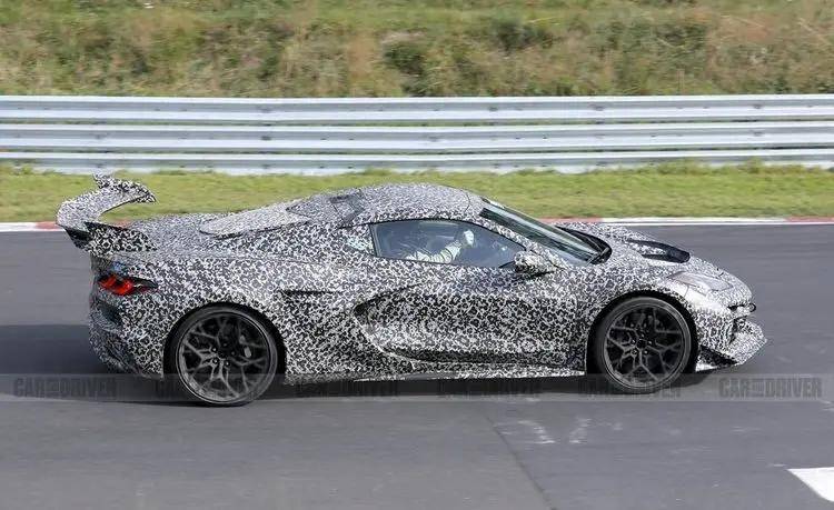 2025 款雪佛兰 Corvette ZR1 谍照曝光_搜狐汽车_搜狐网