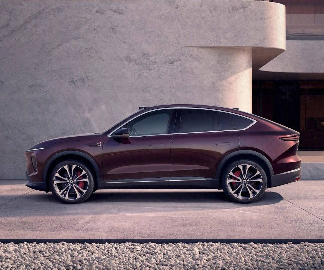 现款售价45.8万元起 蔚来EC7新配色官图发布 定名M42星云红_搜狐汽车_搜狐网