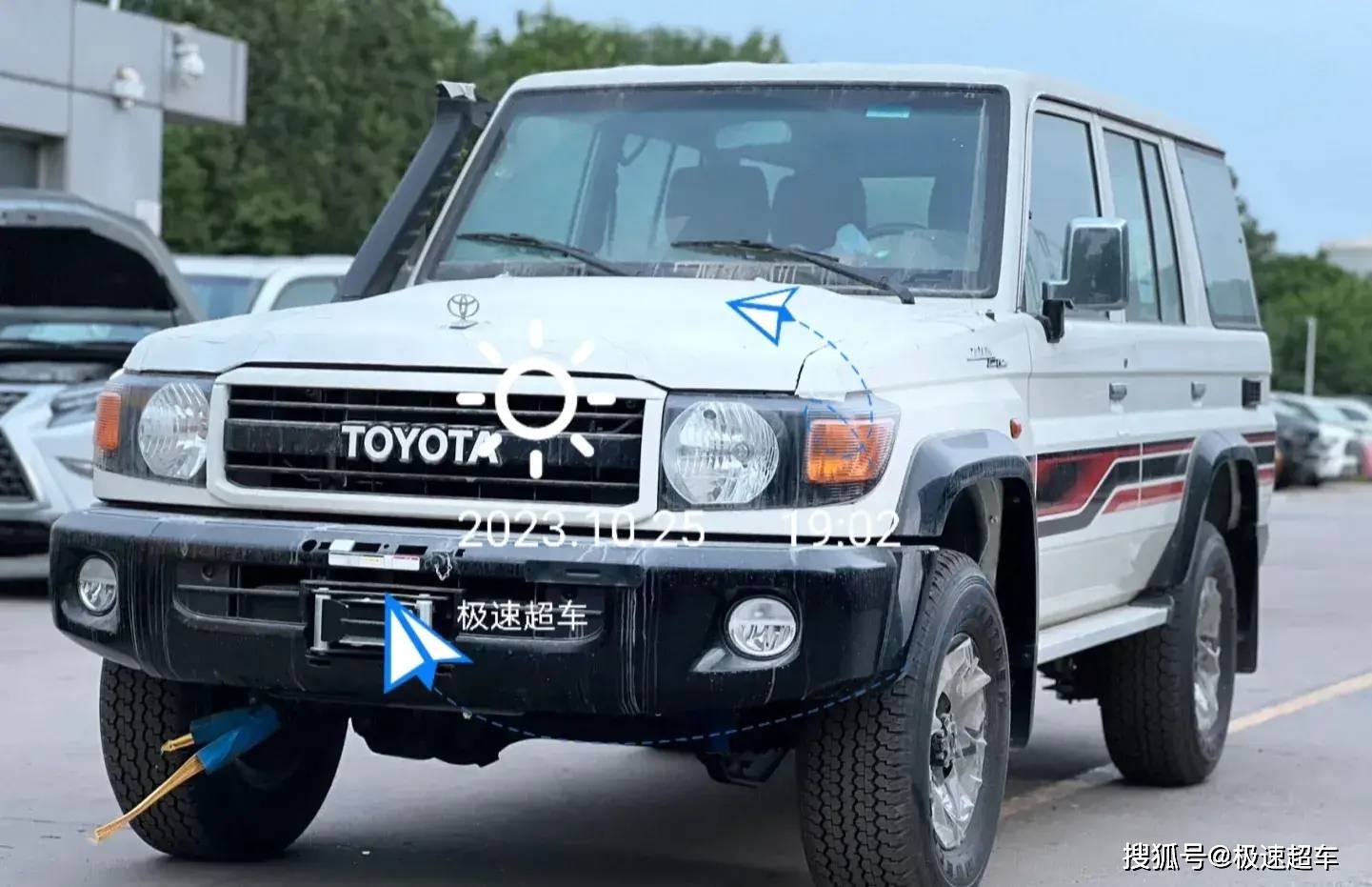 全新丰田陆巡LC71，短轴双门更有越野魅力，V6+三把锁+6AT，霸气_搜狐汽车_搜狐网