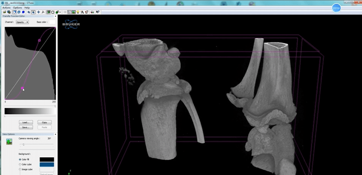 实操视频 | Micro CT/小动物CT三维重构图的导出操作演示_相关研究_灰度_的图片