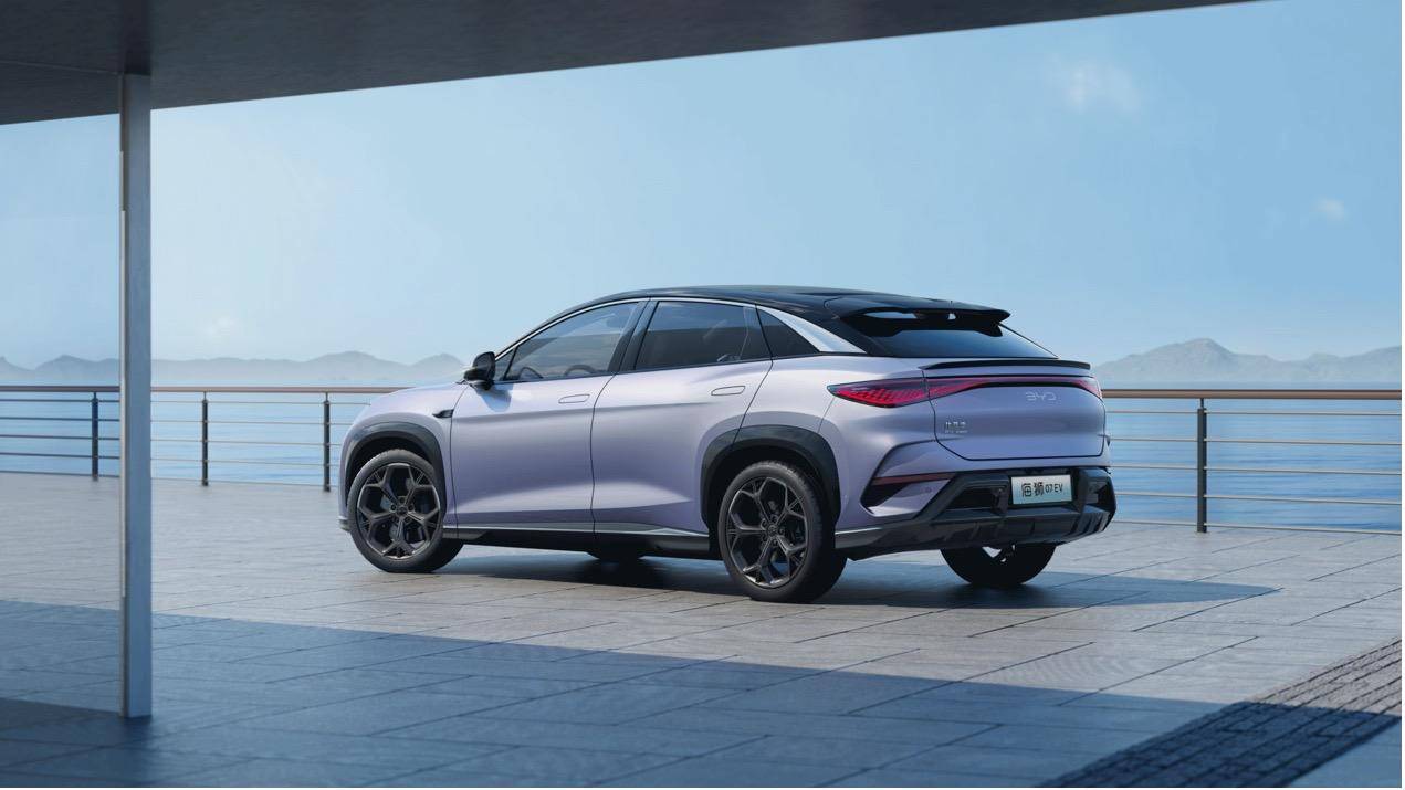 比亚迪海洋网首款中型纯电SUV海狮07 EV全球首发_搜狐汽车_搜狐网