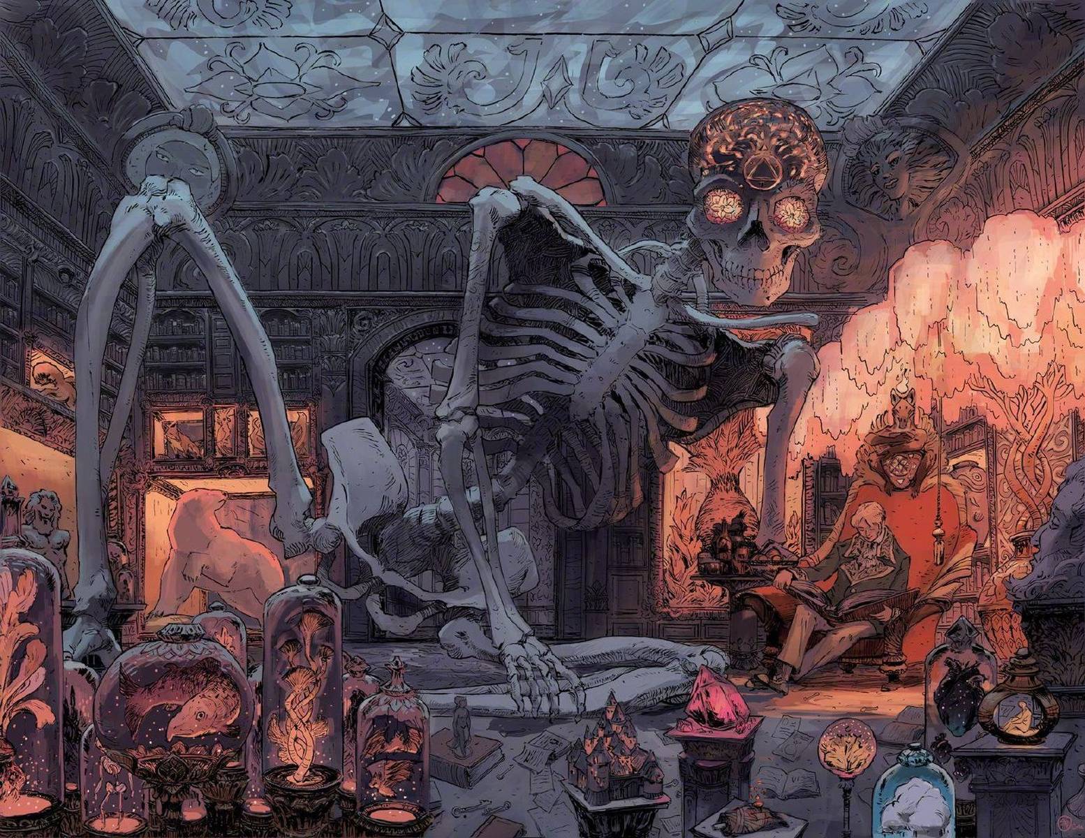 插画师 Jack T. Cole 绘画作品欣赏