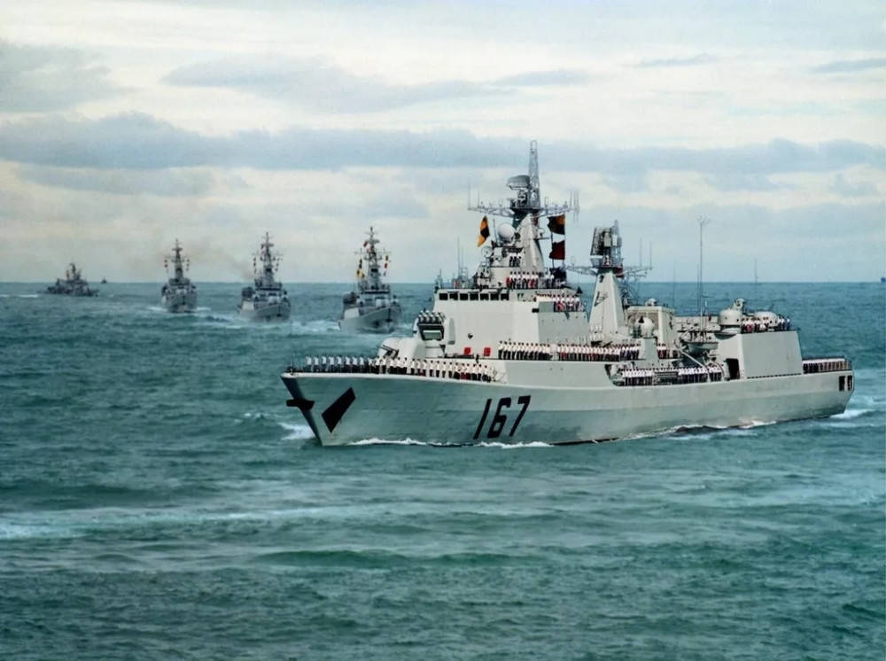 人民海军国产驱逐舰，从051“旅大”到055“刃海”-搜狐大视野-搜狐新闻