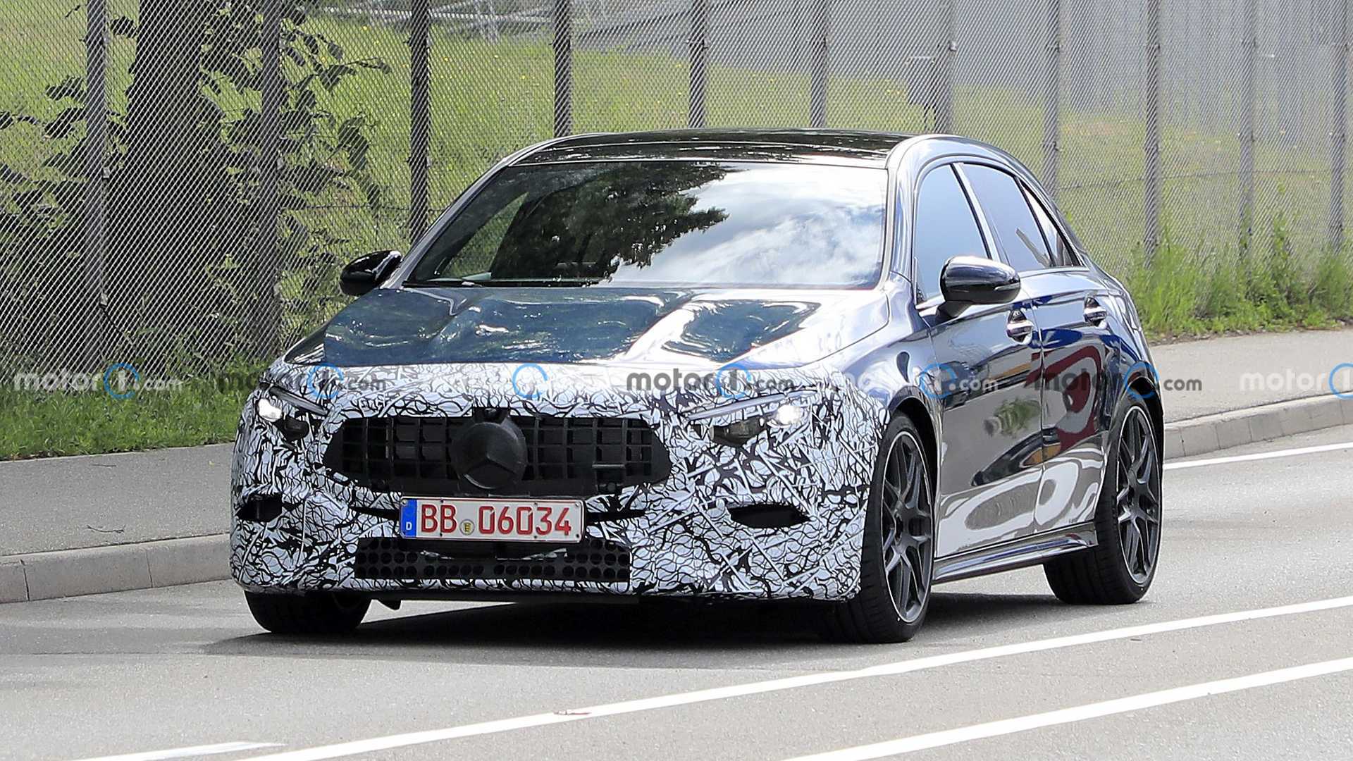 新款AMG A 45谍照曝光，或今年底亮相-搜狐大视野-搜狐新闻