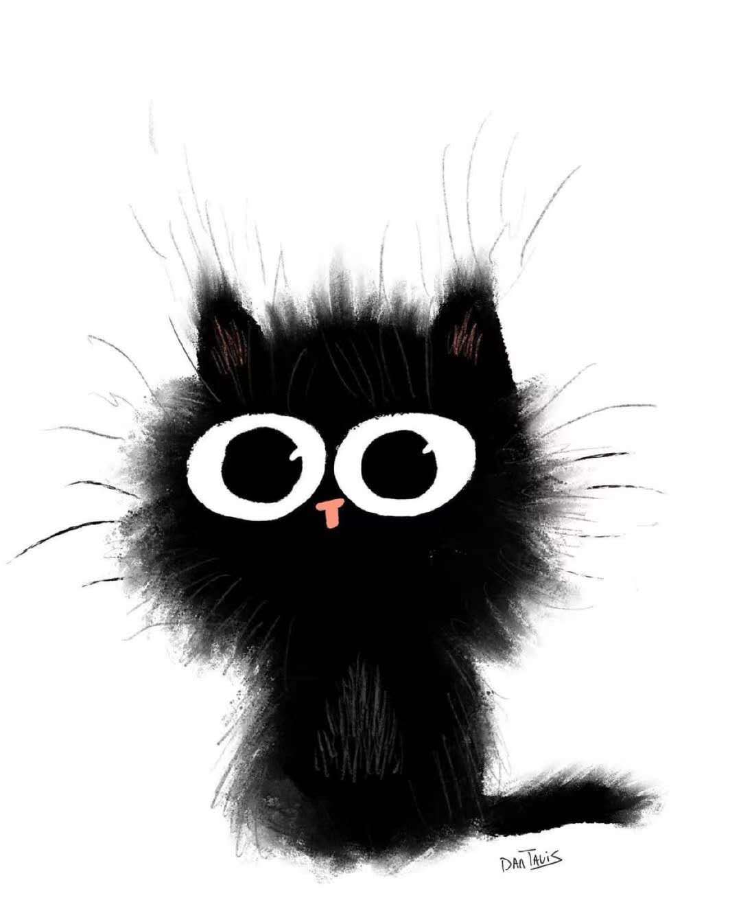 艺术作品分享：可爱的猫咪Dan Tavis-搜狐大视野-搜狐新闻