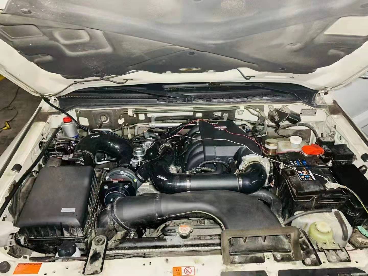 帕杰罗V97全新二代HKS机械增压不但拥有了强大的动力同时还节省了油耗_搜狐汽车_搜狐网