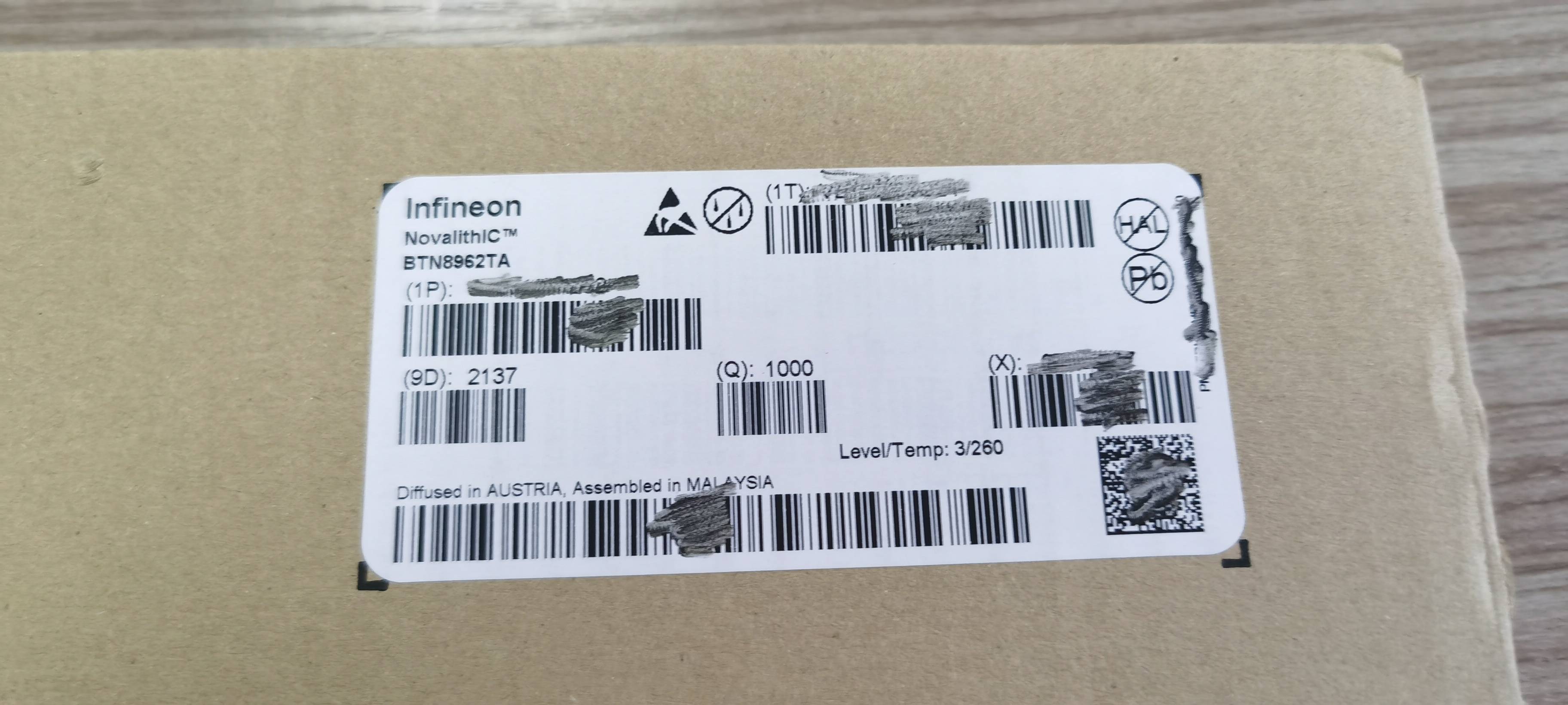 英飞凌一款汽车芯片BTN8962TA引脚参数资料_驱动_电流_诊断