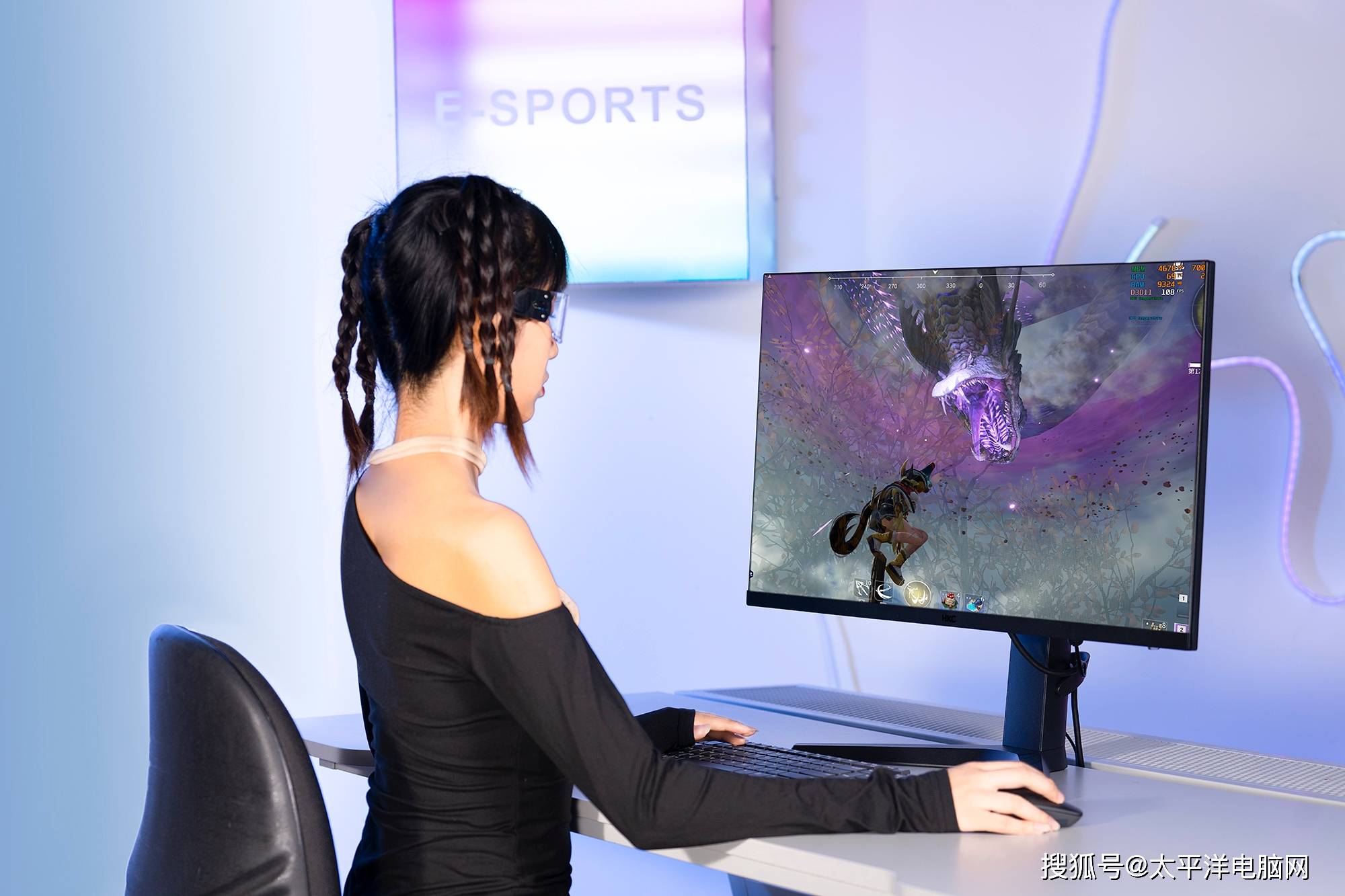 4K144Hz战未来，HKC猎鹰VG273U电竞显示器赏析-搜狐大视野-搜狐新闻