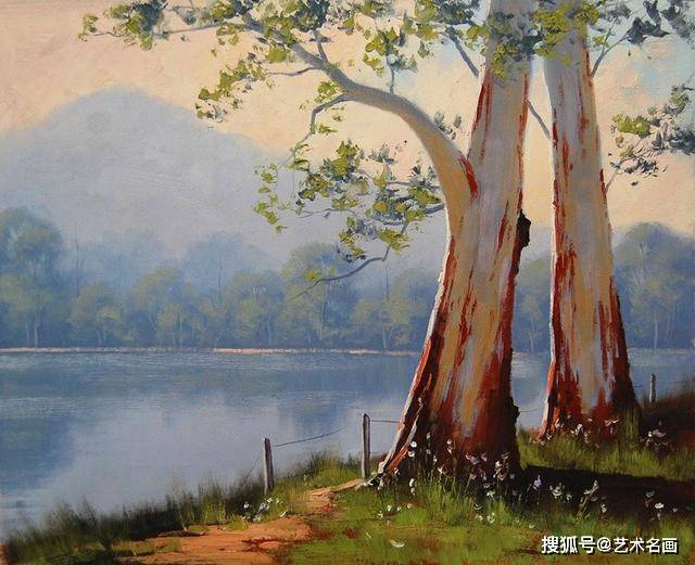 G.Gercken的作品，色块协调鲜亮给人透明清新之感 -6park.com