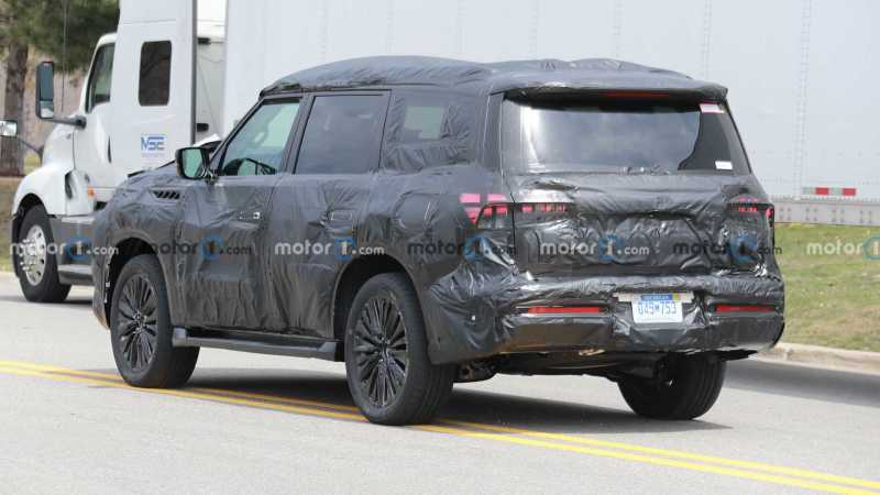 竞争雷克萨斯LX！全新英菲尼迪QX80谍照曝光，有望年底首发_搜狐汽车_搜狐网