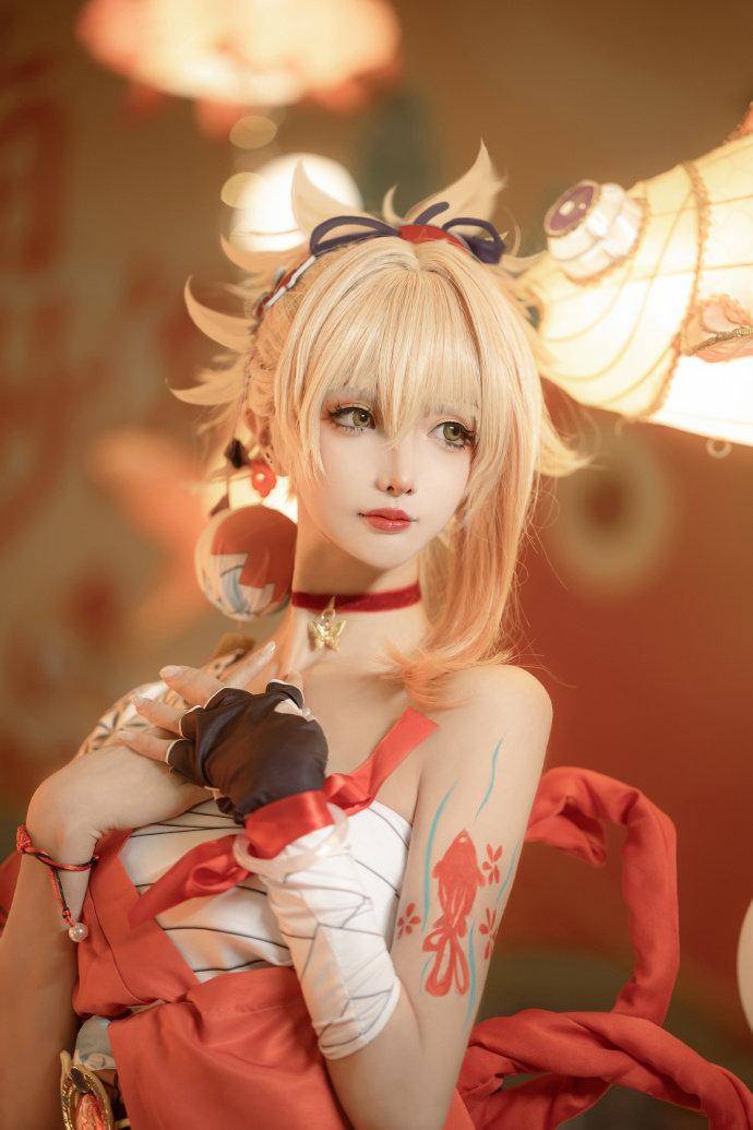 cos：原神宵宫Cosplay正片9P-小娜比Nabby-搜狐大视野-搜狐新闻