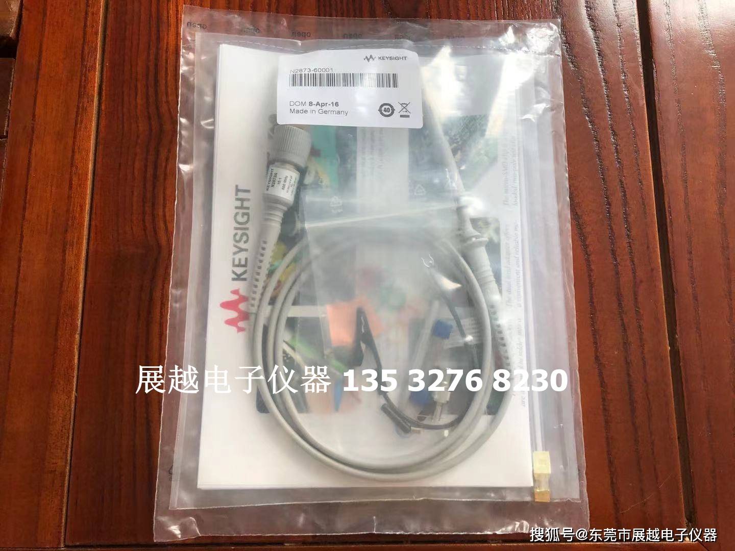 Keysight 是德科技N2873A 无源探头，具有直流至 500 MHz 带宽和 10:1 衰减比_探针_东莞市_示波器