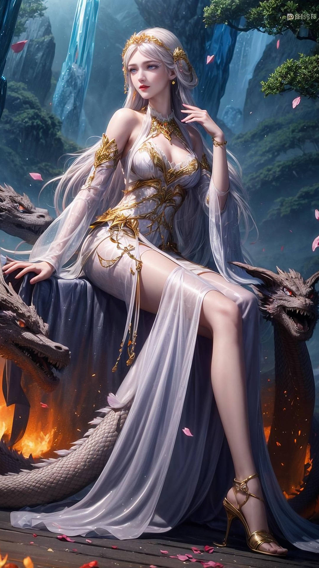 国漫女神ai绘画壁纸：星辰变姜立、武庚纪白龙 搜狐大视野 搜狐新闻