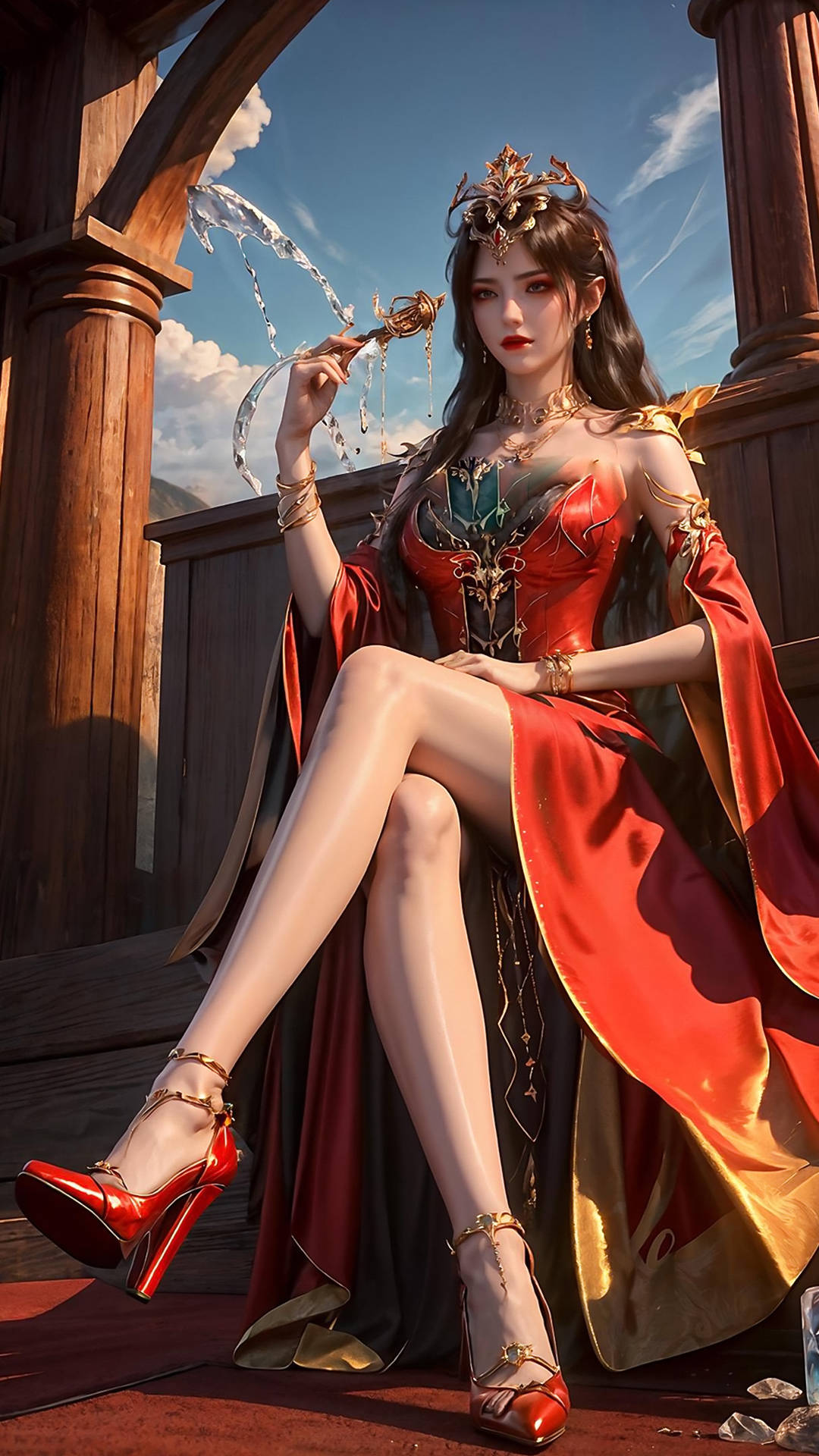 斗破国漫女神ai高清手机壁纸:美杜莎女王真的变了 搜狐大视野 搜狐新闻