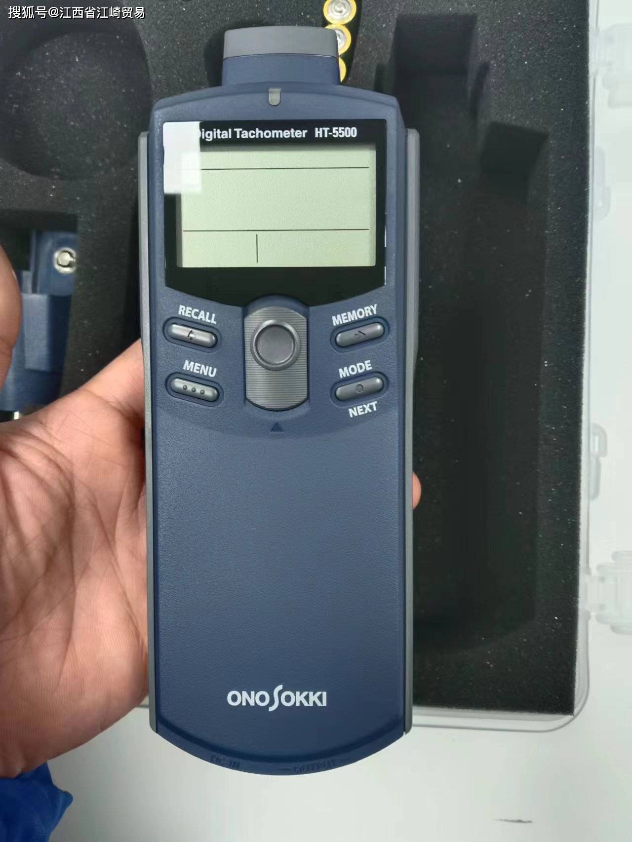 日本小野ONOSOKKI HT-5500 光电两用转速计-江崎-搜狐大视野-搜狐新闻