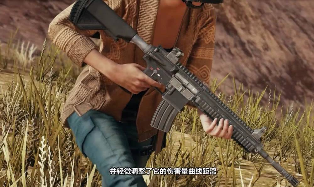“吃鸡”M762配件之争，还在一昧使用激光腰射？你可能忽略了它_犄角