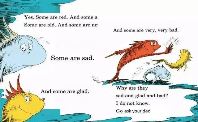 【有声绘本故事】《One fish two fish red fish blue fish》(上)_Some