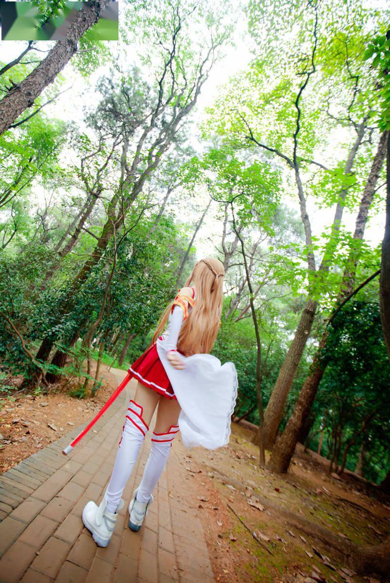 I am Yuki Asuna亚丝娜cosplay_Mikki