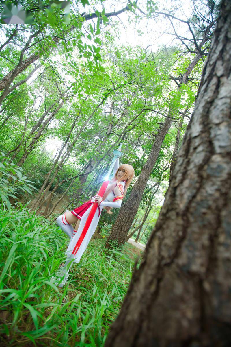 I am Yuki Asuna亚丝娜cosplay_Mikki