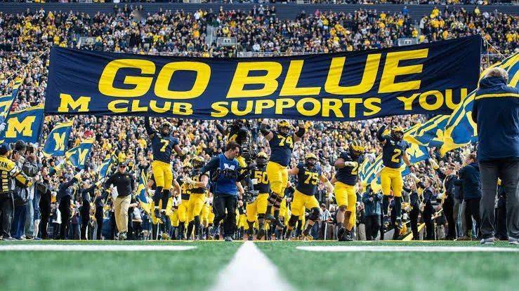 Go Blue！“我们的口号，就是美国大选的结果！”_大学