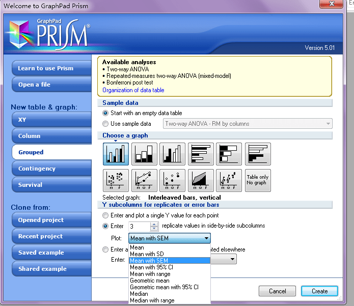 如何使用GraphPad做多组柱状图？-搜狐大视野-搜狐新闻