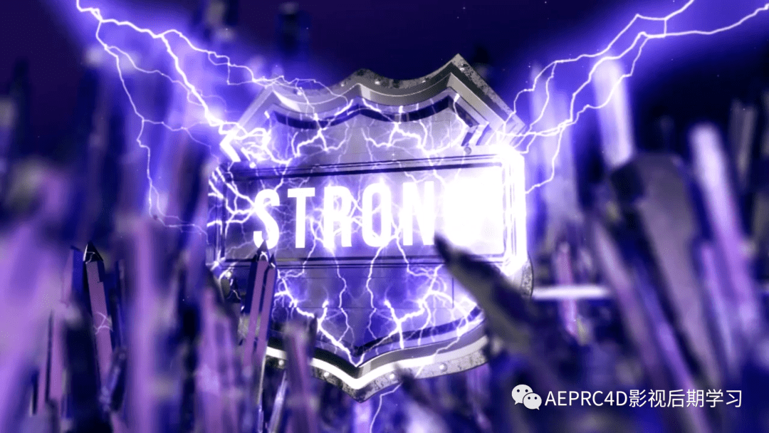AE干货教程-酷炫E3D闪电场景制作_教学