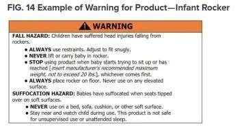 婴幼儿摇椅标准ASTM F3084-18测试及要求_章节