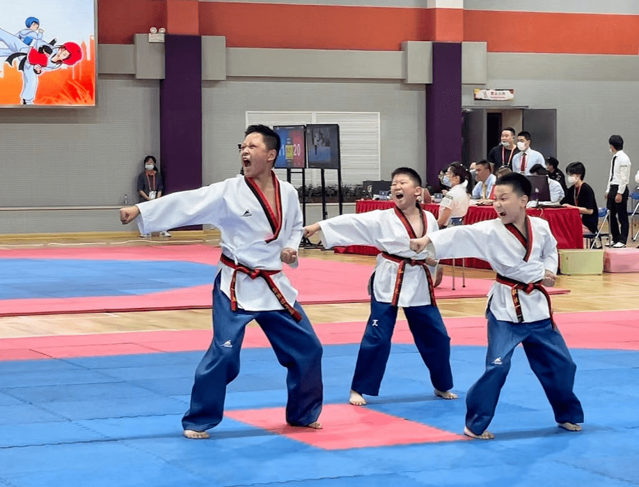“跆之力量、道之精神”斩金夺银争荣光 比赛