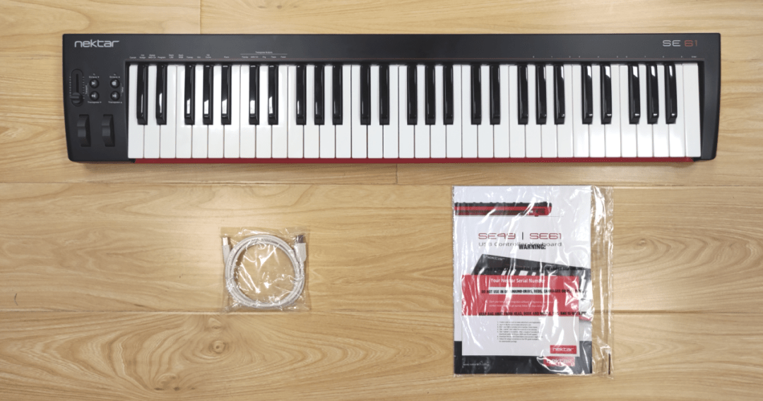 轻便简洁，功能实用：Nektar 新款SE61键盘开箱试用_控制