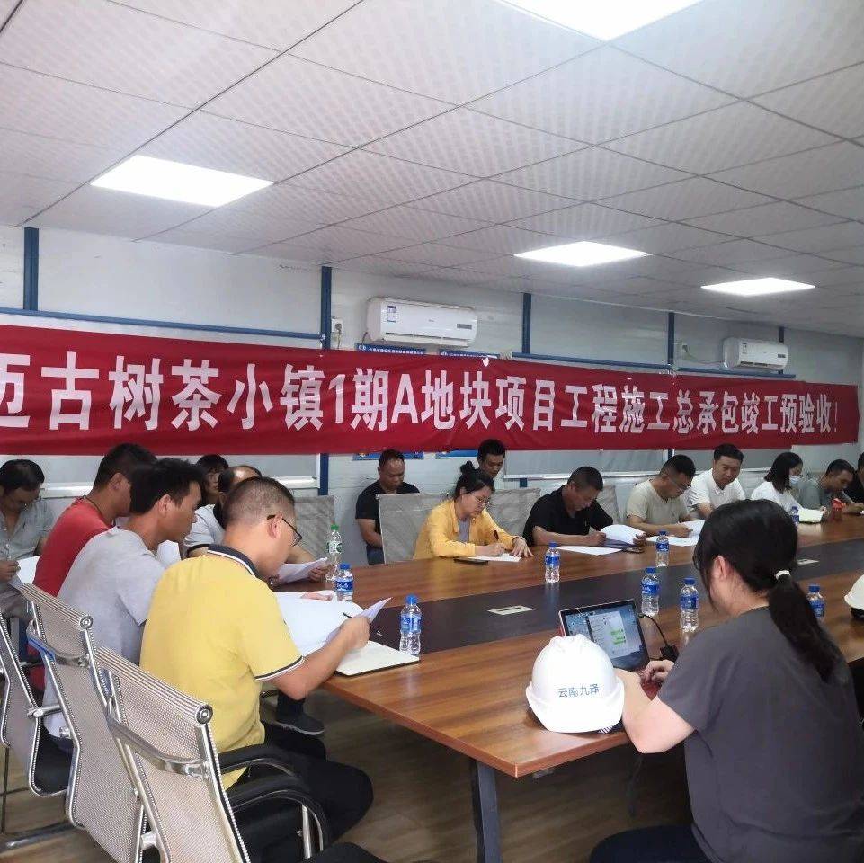 项目动态 景迈古树茶小镇一期项目顺利通过竣工预验收 单位