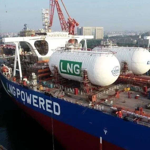 快来看！全球首艘LNG双燃料VLCC，大连造！_生产