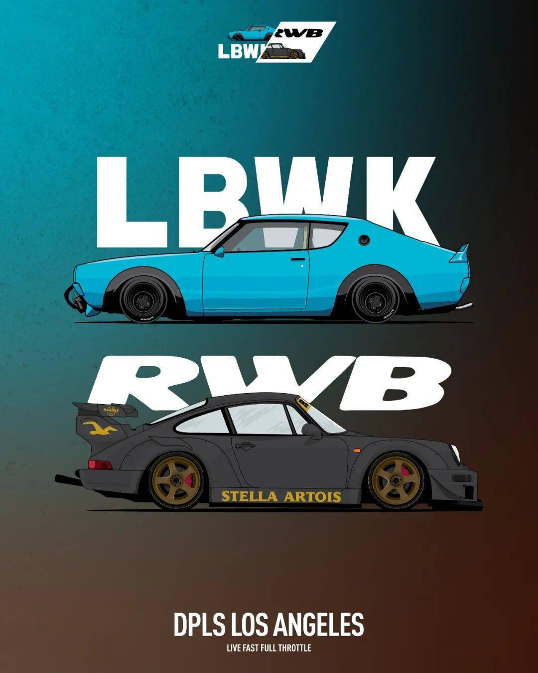 RWB x LBWK首次联名Tee，中国首发，限时限量！酷乐线上GT SHOW线下同步销售 | 酷乐汽车_搜狐汽车_搜狐网