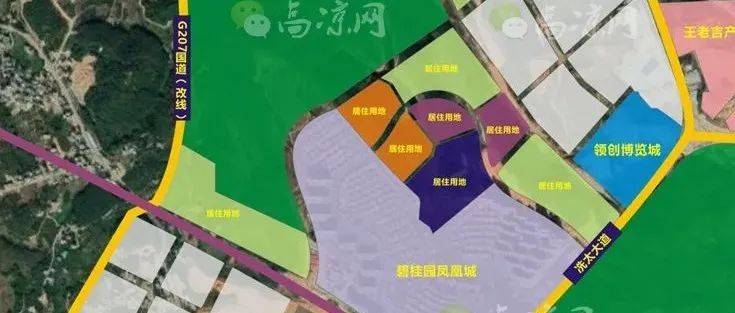 高州投资9.6亿元，改线G207国道扩大城区，南改九罡开发区出，北改茶亭广垦橡胶出_建设