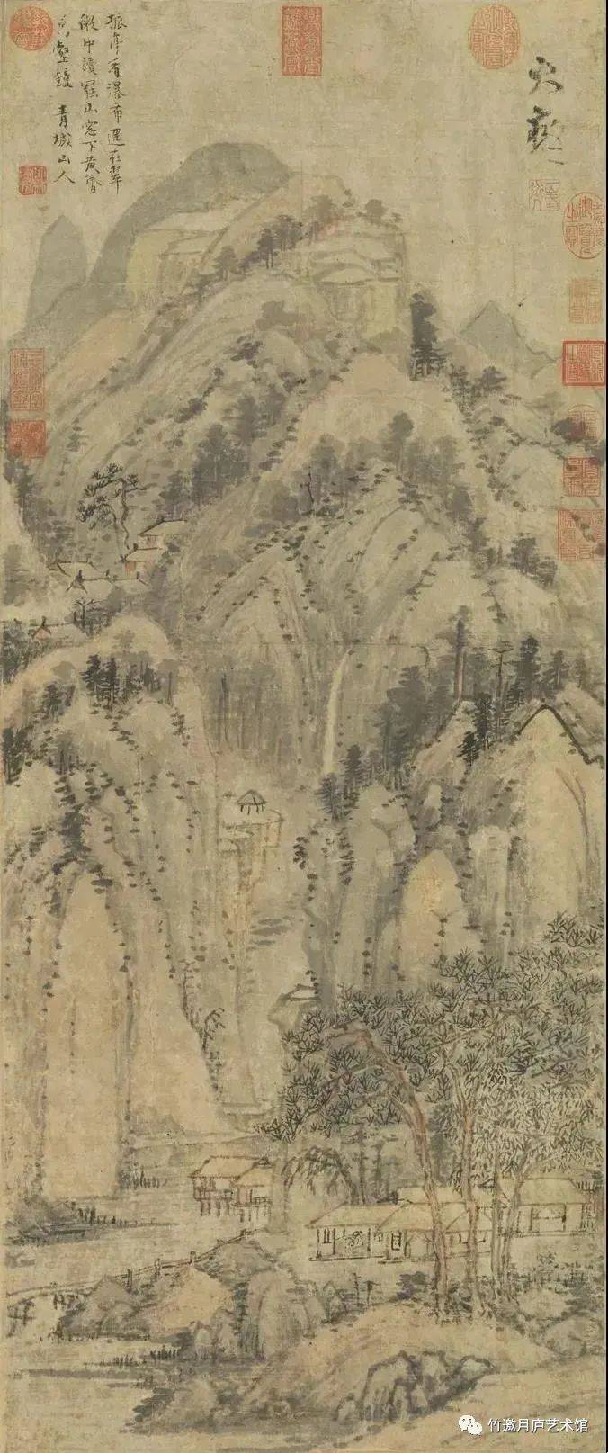 他，因晚年画了一幅长卷而名扬四海_元代