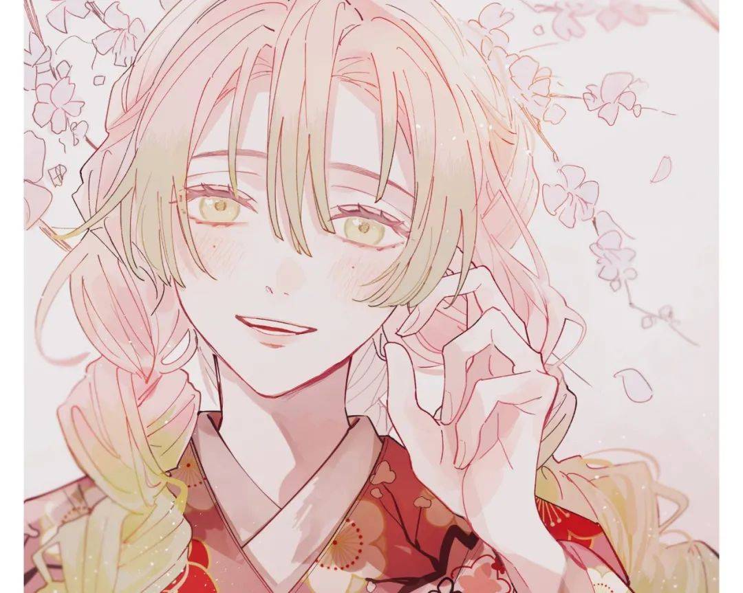 插画师中谷的画风好精致美型，awsl！_素材_声明_nky_