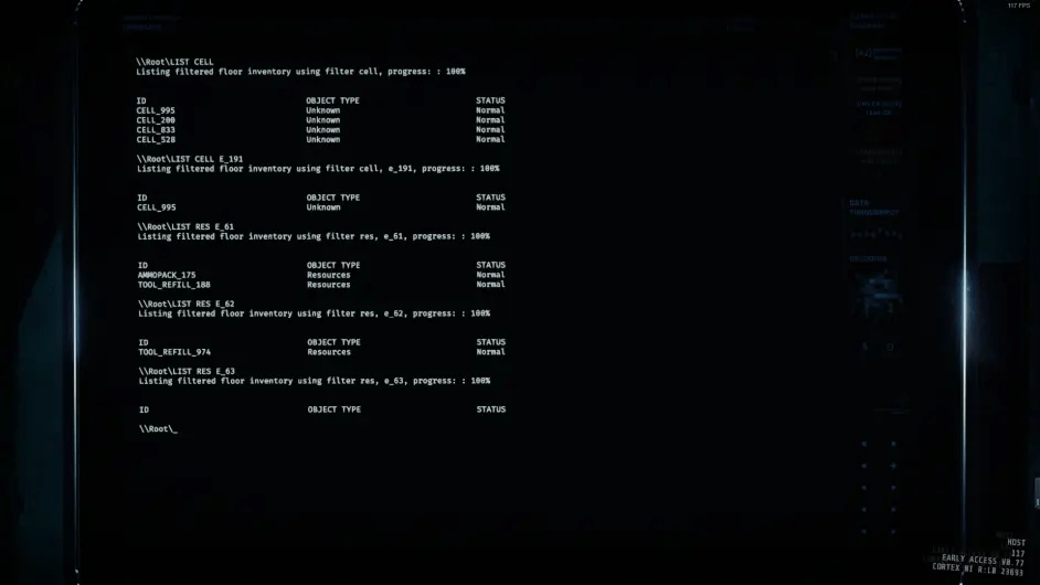 《GTFO》终端机如何使用？终端机使用技巧分享_代码_Logs&Read_定位