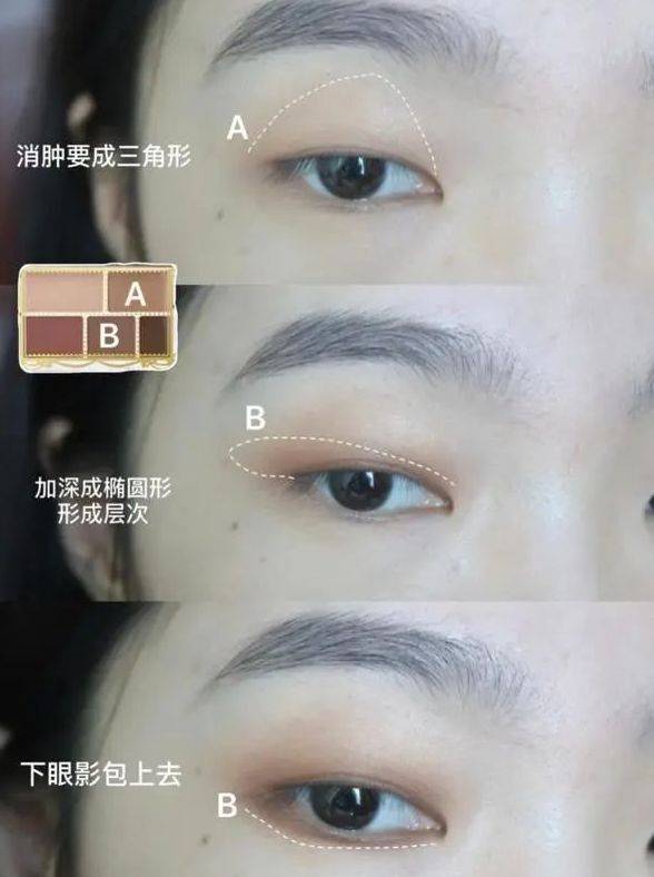 干货贴:单眼皮如何画眼影?眼线女生眼眶