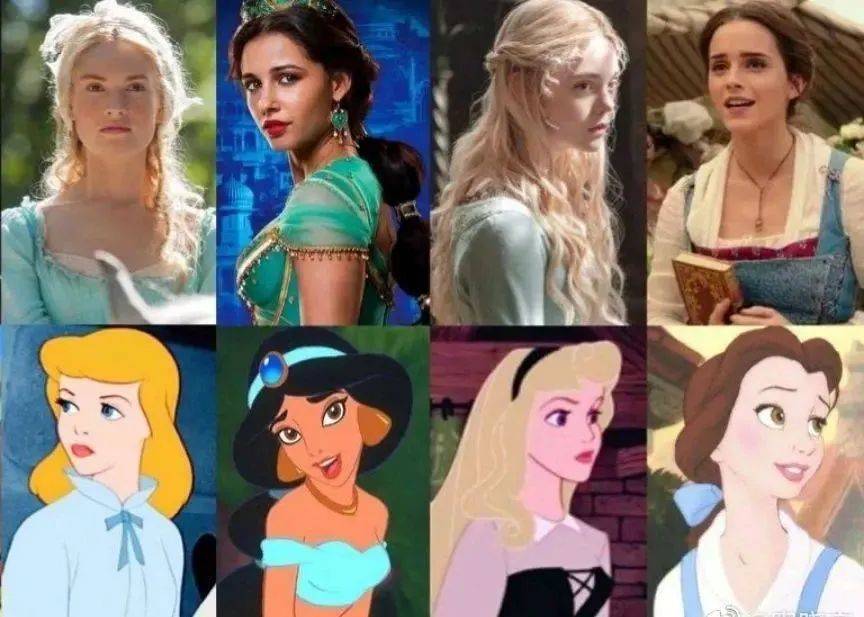 这真的不是在黑公主脸吗？_迪士尼_审美_zzzq