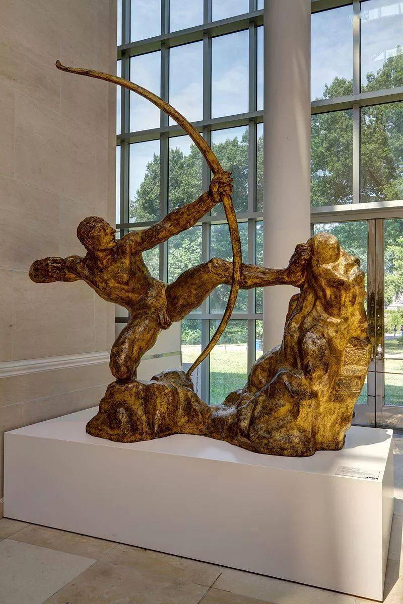 Antoine Bourdelle-罗丹雕塑的传承与开创者_布尔德尔_作品_纪念碑